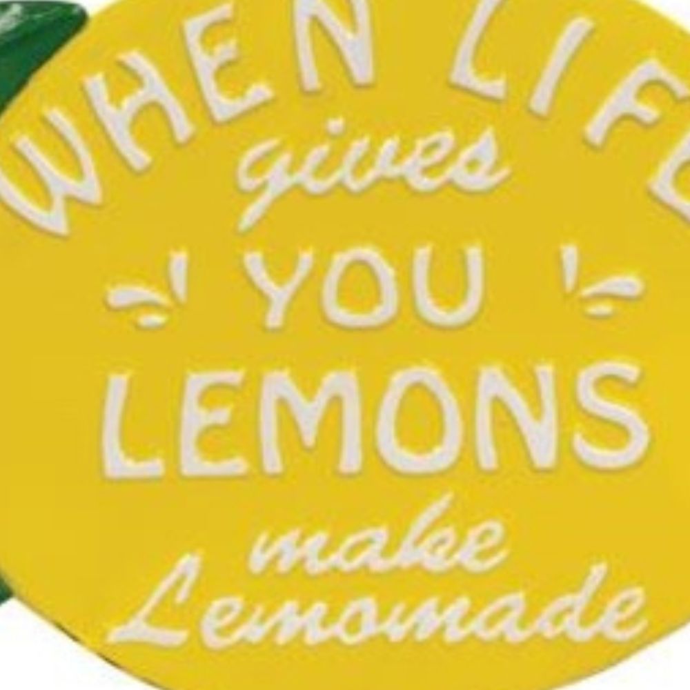 When Life Gives You Lemons Sign – The Home Emporium