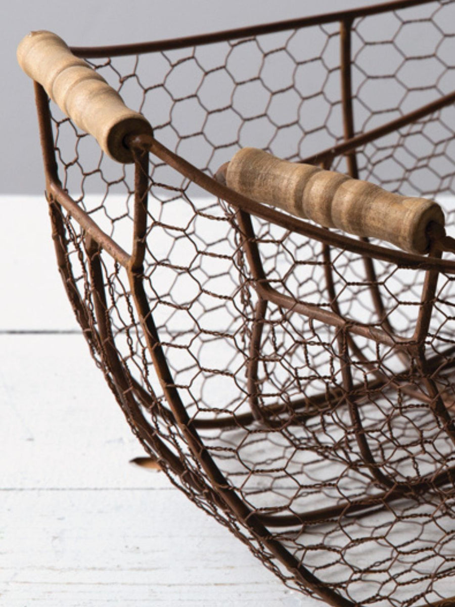 Copper Finish Scoop Basket Set – The Home Emporium