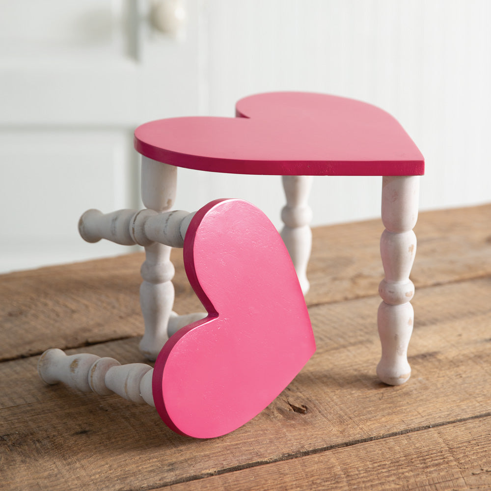 Tabletop Heart Stool Set – The Home Emporium