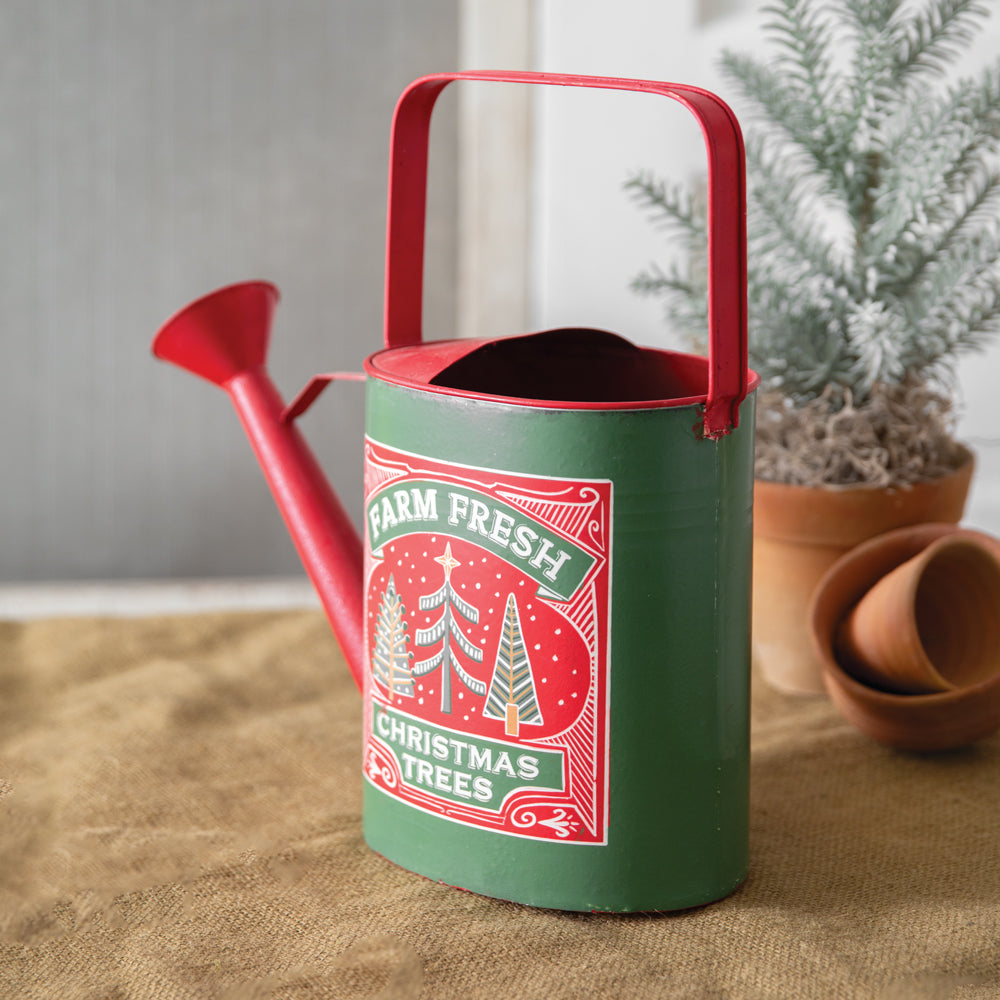 Farm Fresh Christmas Tree Watering Can – The Home Emporium