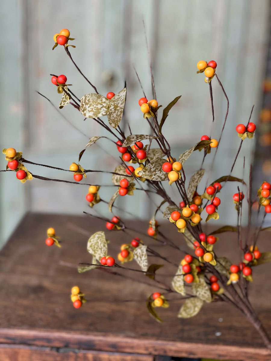 Bittersweet + Leaves Spray – The Home Emporium