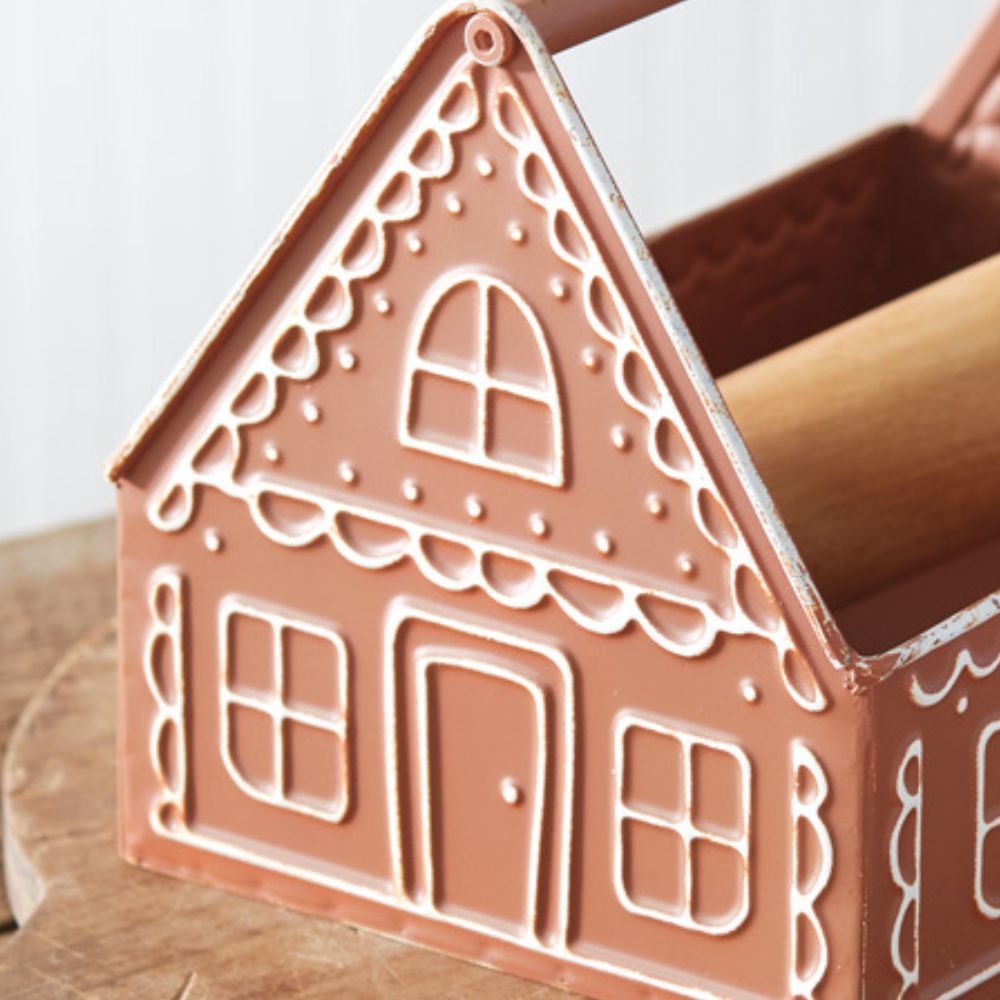 Gingerbread House Toolbox Caddy – The Home Emporium