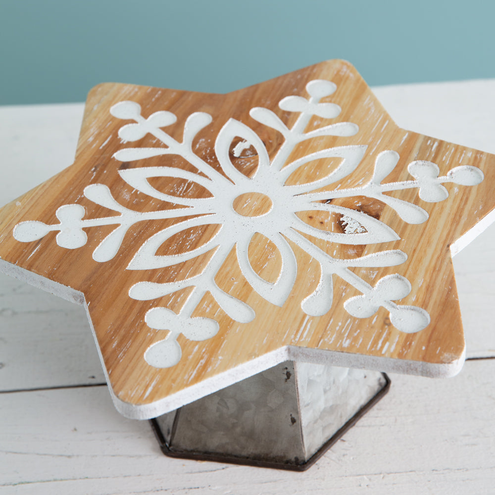 Snowflake Dessert Stands – The Home Emporium