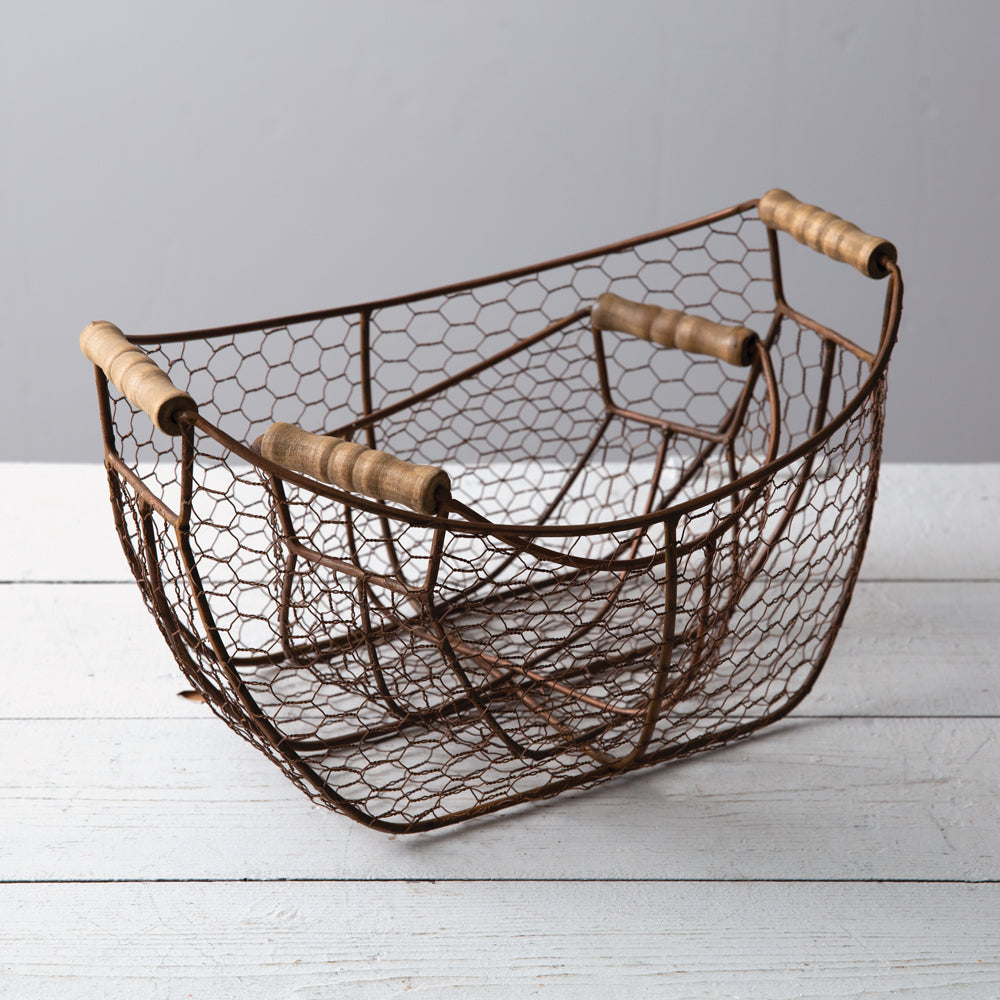 Copper Finish Scoop Basket Set – The Home Emporium