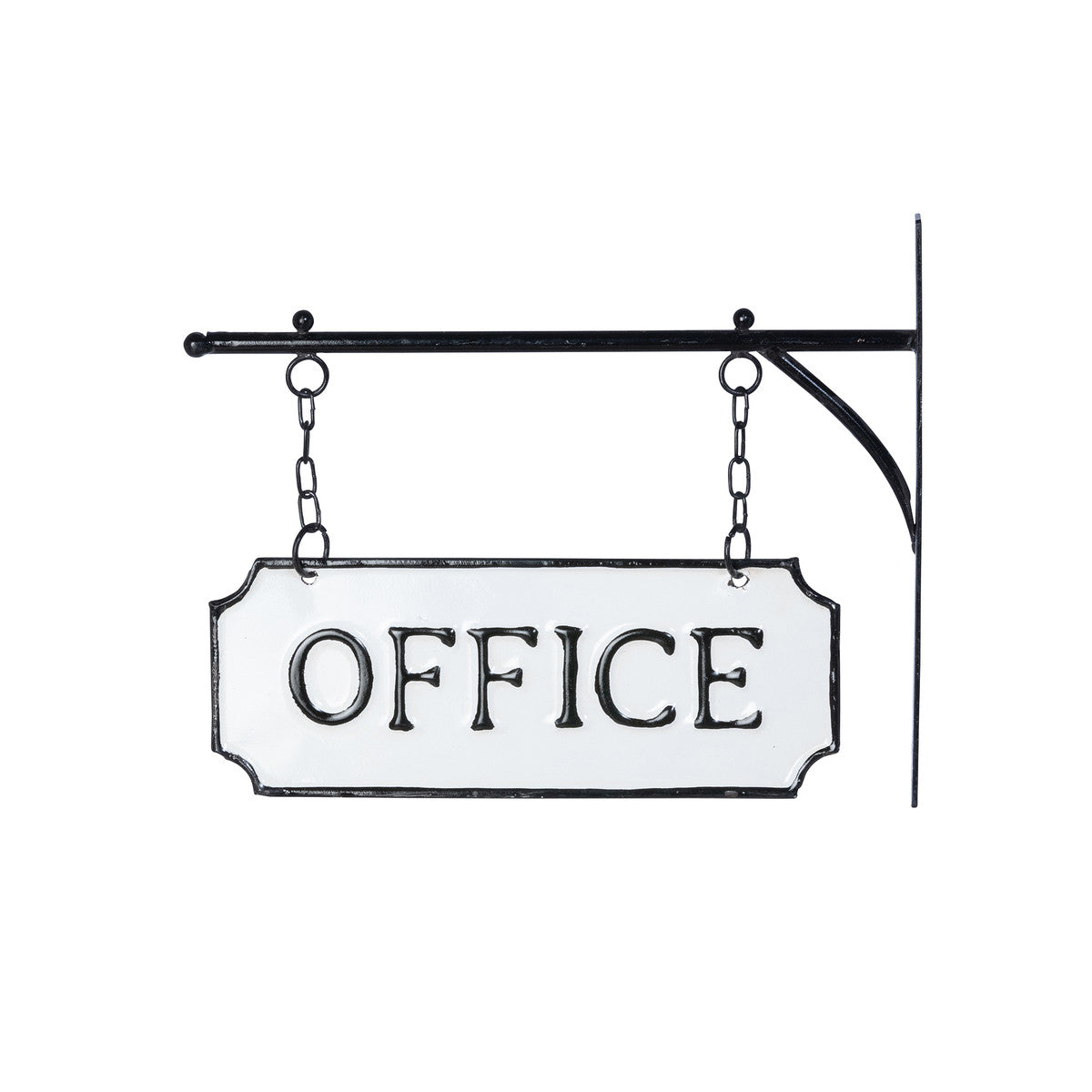 Office Tin Hanger Sign – The Home Emporium