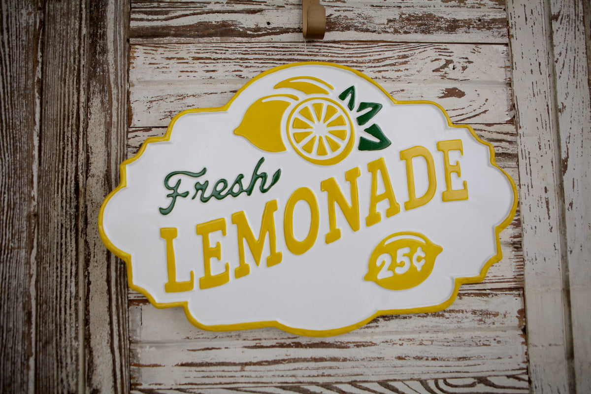 Lemonade Sign – The Home Emporium
