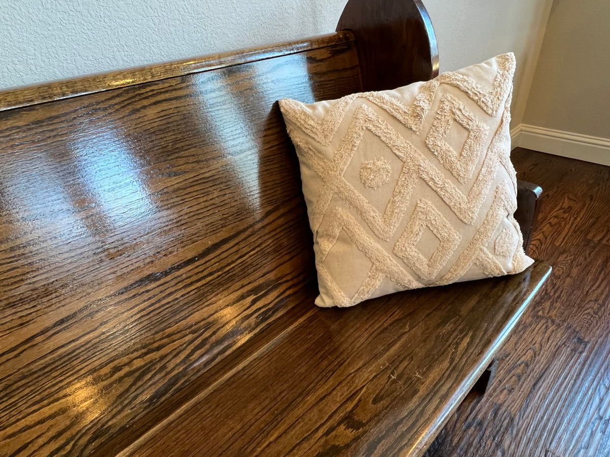 Double Diamond Pattern Pillow – The Home Emporium
