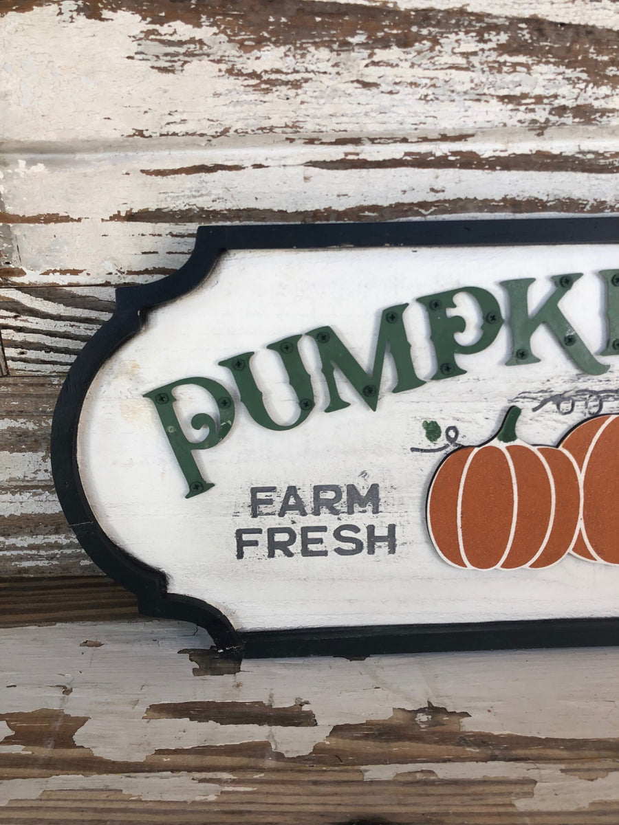 Pumpkin Patch Wooden Sign – The Home Emporium
