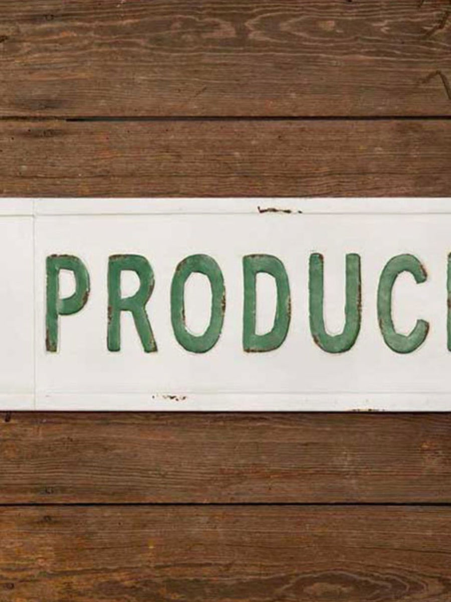 Fresh Produce Wall Sign – The Home Emporium