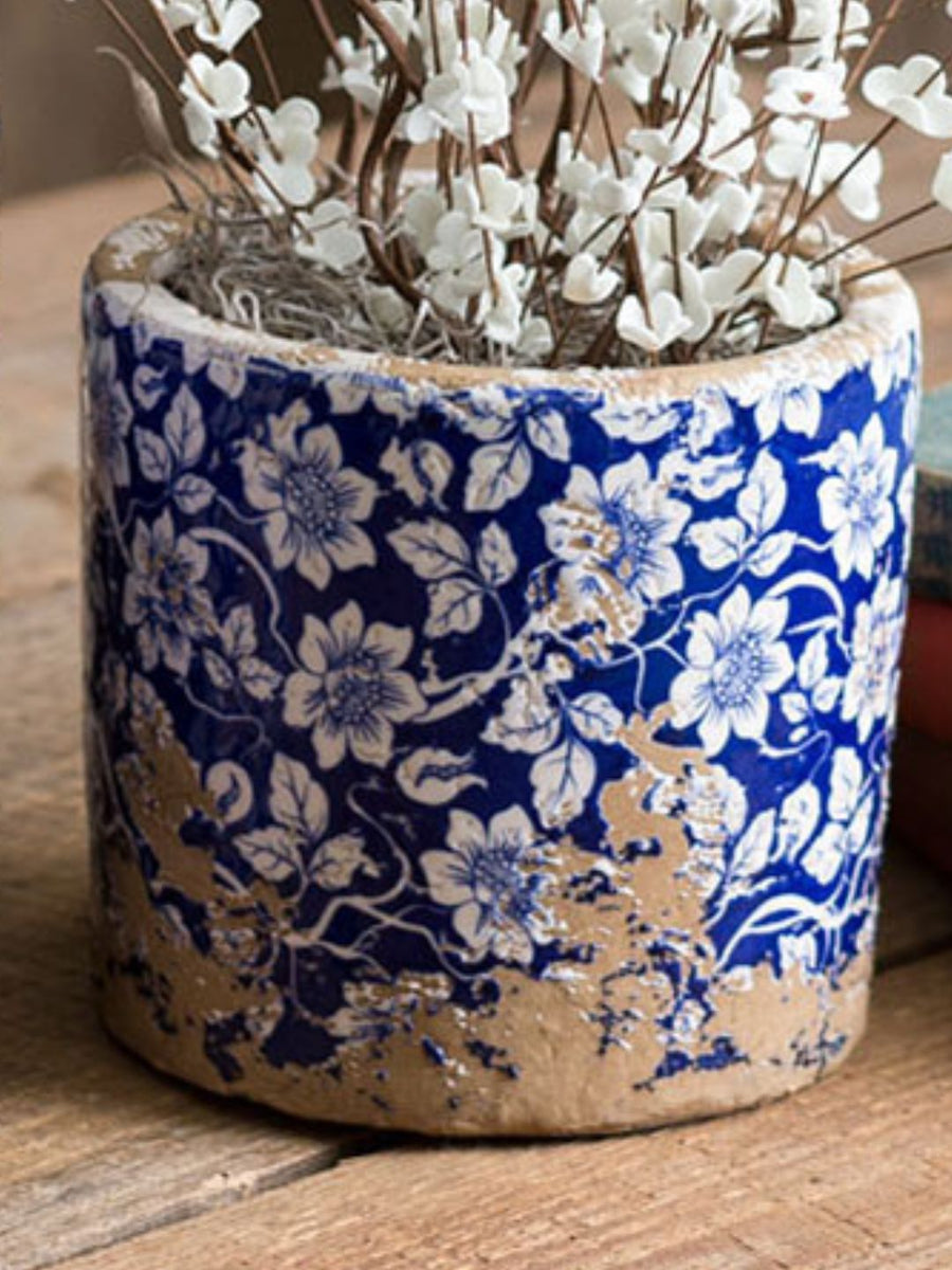 Distressed Ceramic Flower Pots – The Home Emporium